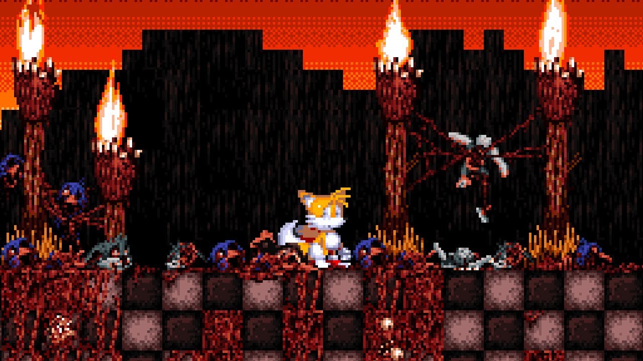 SPEEDPAINT || Making Sprites and Animations of a Sonic Exe Project ...