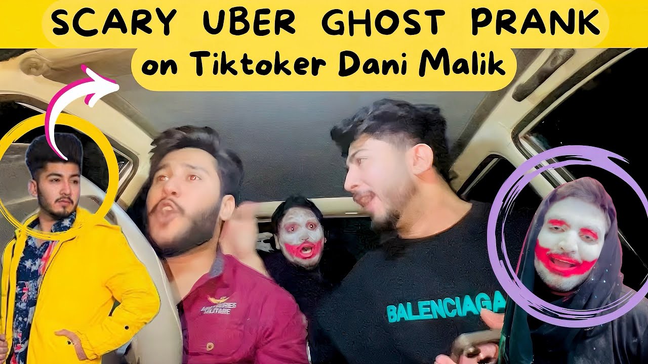 Scary UBER GHOST PRANK - part 2 - PRANK ON FAMOUS TIKTOK…👻👻👻 - YouTube