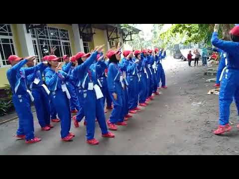 Yel yel paskibraka klbar #sendal jepit