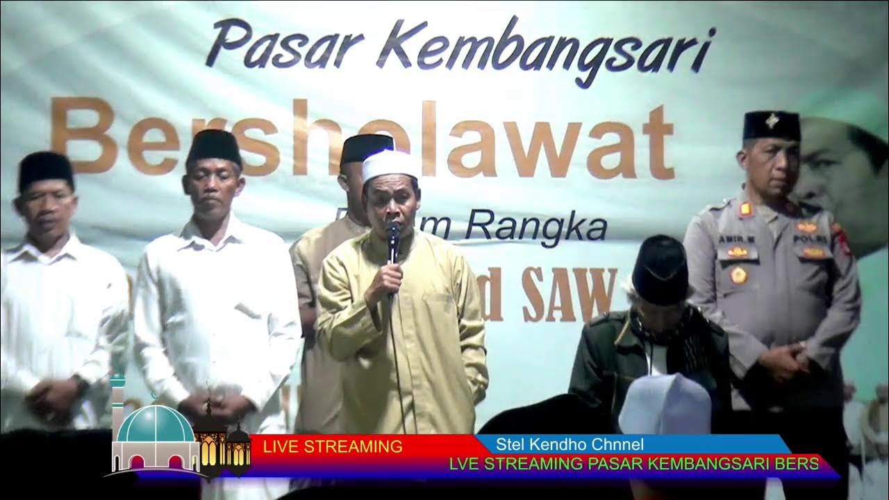 PASAR KEMBANGSARI BERSHOLAWAT BERSAMA USTADZ SHOLEH ILHAM - YouTube