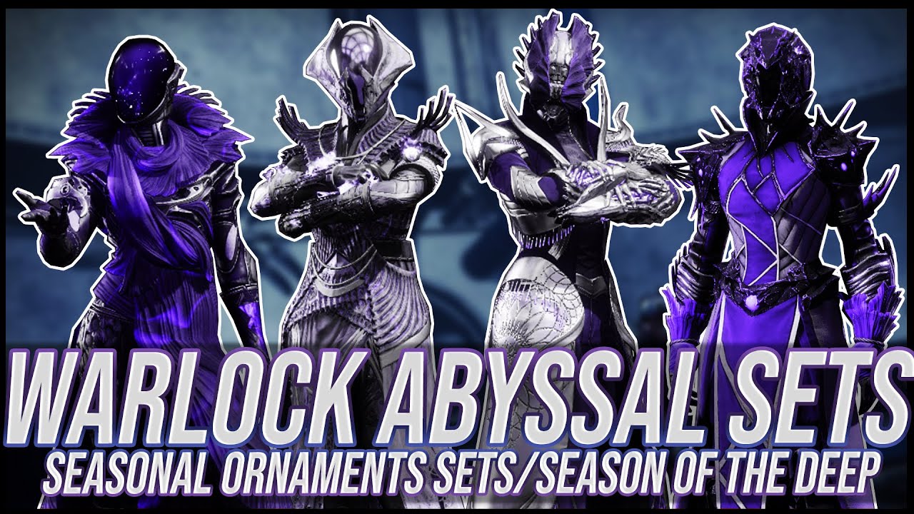 Destiny 2: Warlock Abyssal Sets | Season of the Deep - YouTube