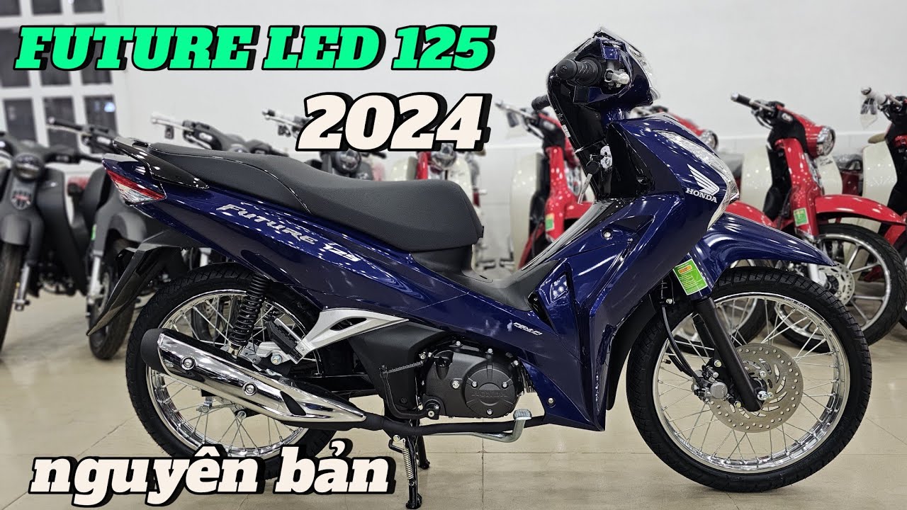 Honda FUTURE LED 125 2024 màu Xanh CĂM ĐĨA nguyên bản + giá bán tại ...