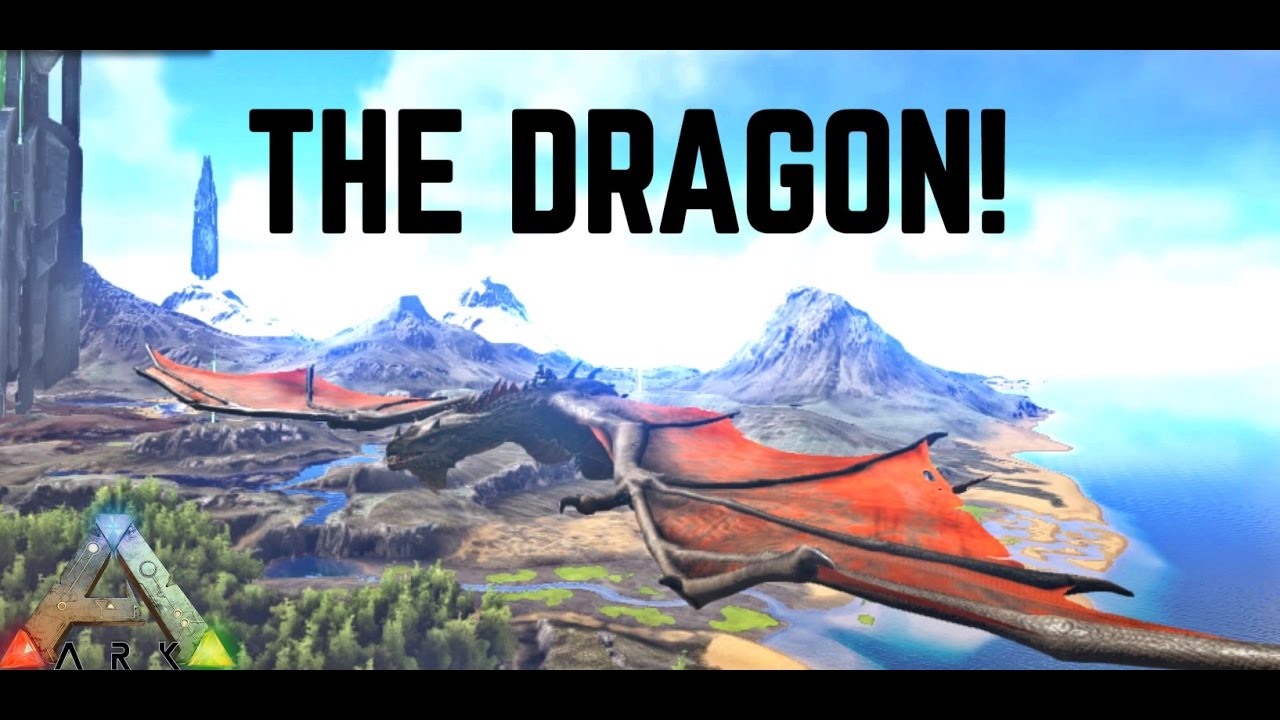 Our First Dragon! | Ark Survival Evolved - YouTube