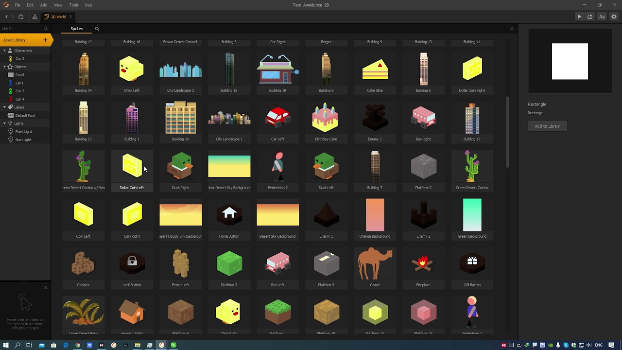 Buildbox - 01 - Avoidance Game_2D - YouTube