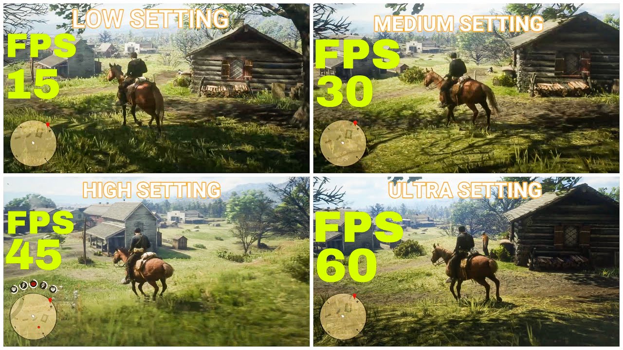 Red Dead Redemption 2 PC 4K LOW MAX ULTRA Settings Gameplay! | GEFORCE ...