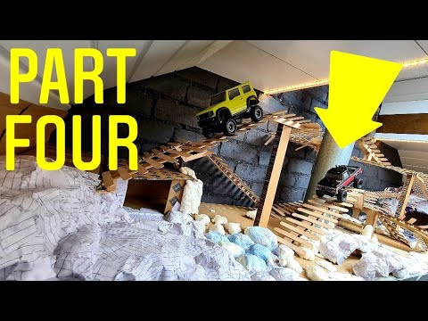 BUILDING AN INDOOR RC CRAWLER COURSE MICRO 1/24 PART 4 - YouTube