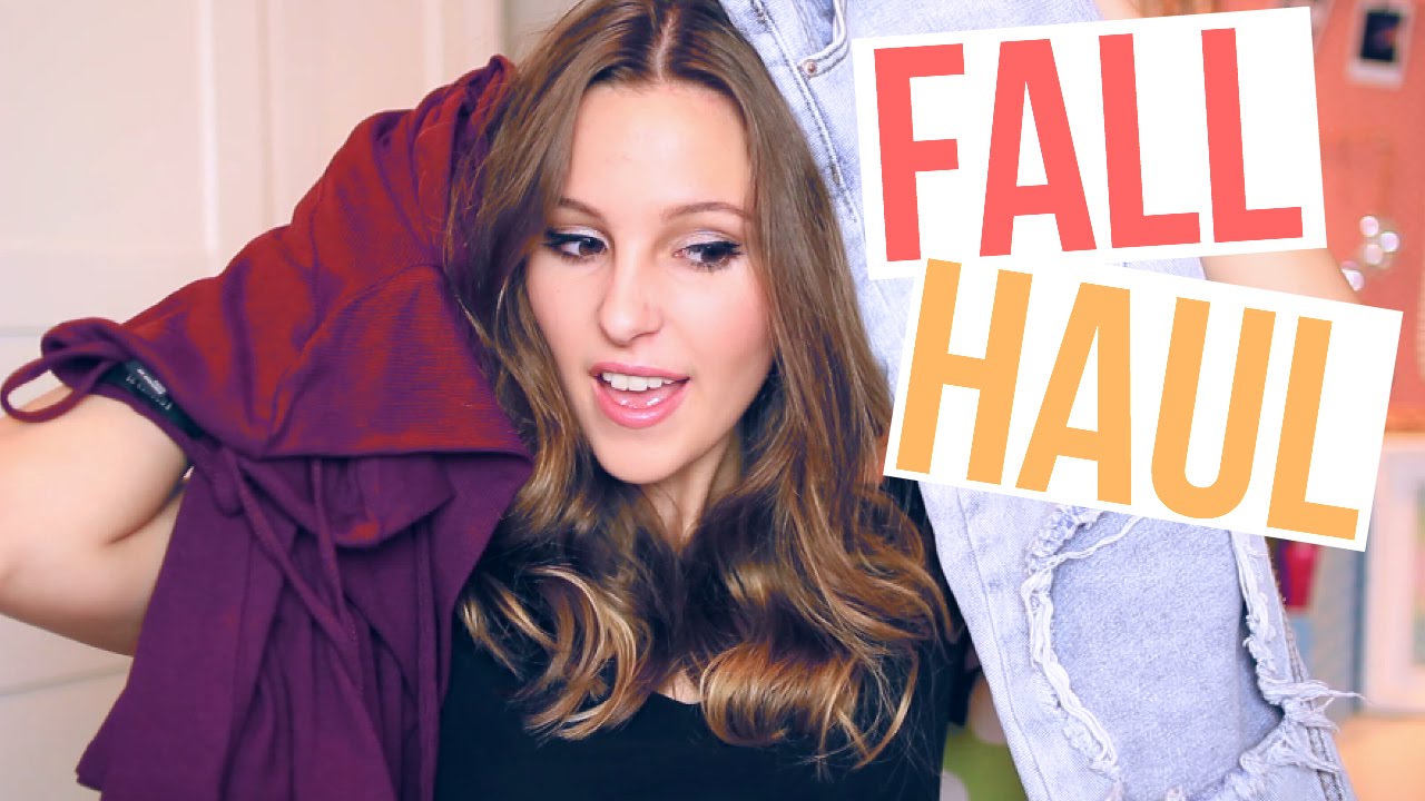HUGE Fall Clothing Haul!! - YouTube