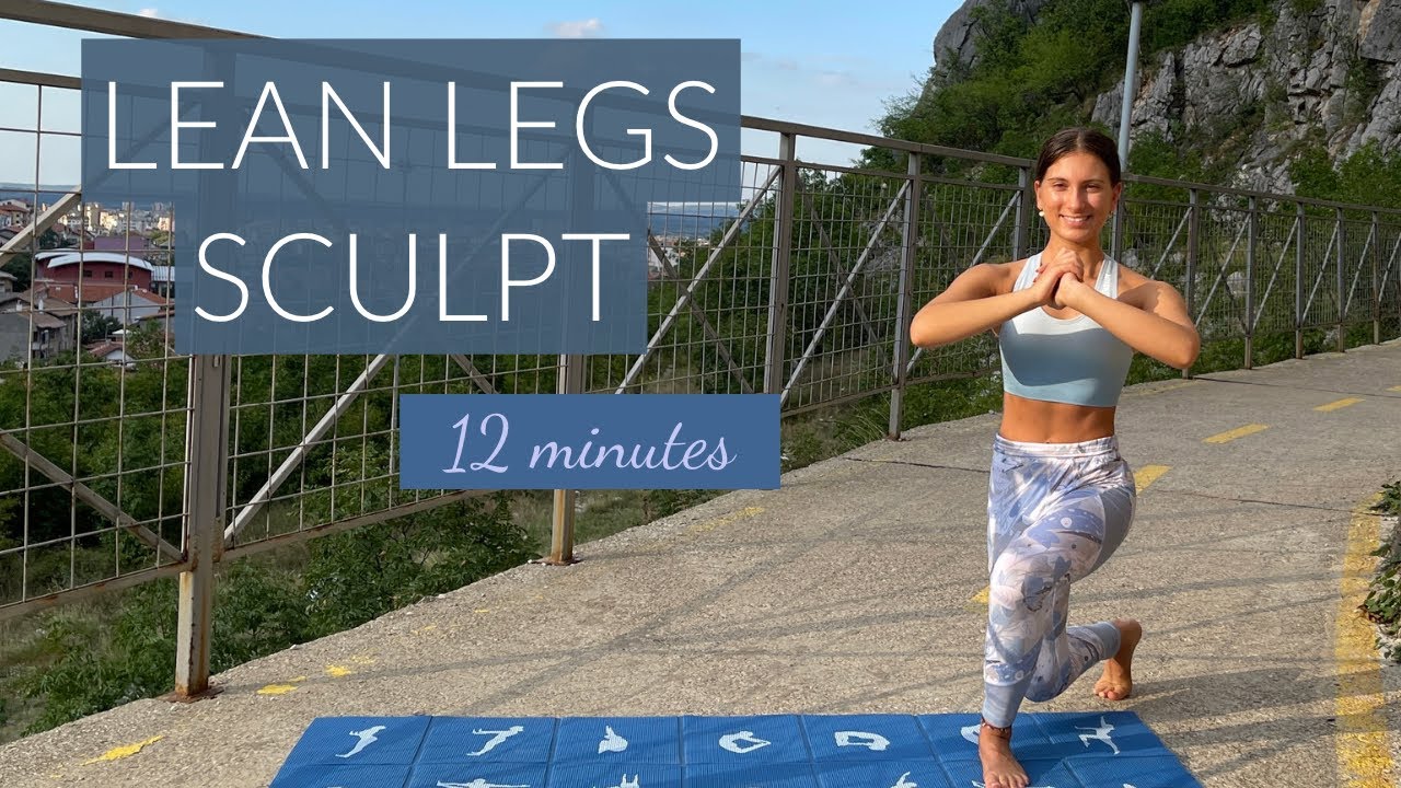 GET LEAN LEGS in 10 days | 12 Minute Home Workout - YouTube