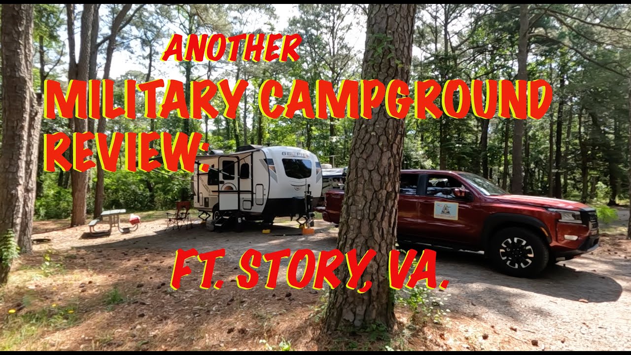 Military Campground Review - Fort Story, VA - YouTube