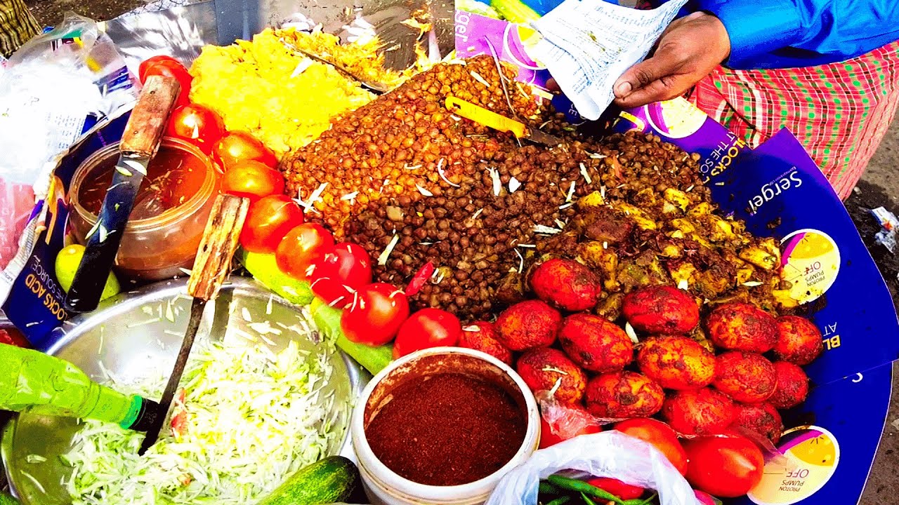 Famous Chana Masala Chaat Recipe | Bngladeshi Street Food - YouTube