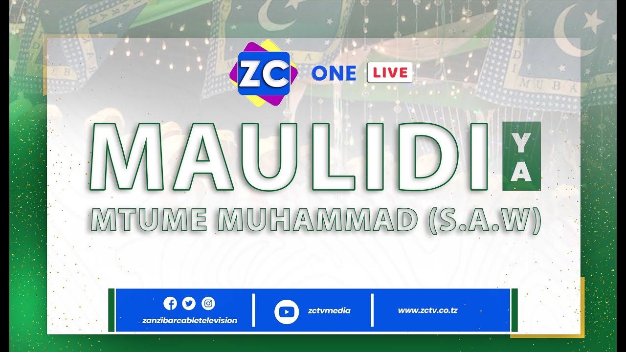 🔴LIVE:MAULID YA MTUME MUHAMMAD (S.A.W) KUTOKA KIKWAJUNI - 19/09/2024 ...