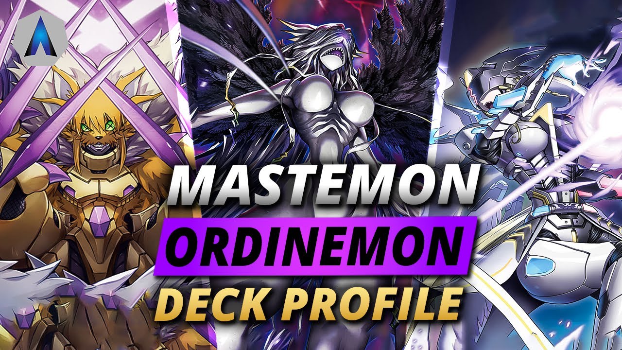 Digimon TCG! COMPETITIVE! Ordinemon Mastemon Deck Profile & Combo Guide ...