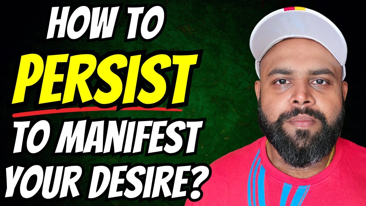 How To Persist Correctly? Neville Goddard Law Of Assumption - YouTube