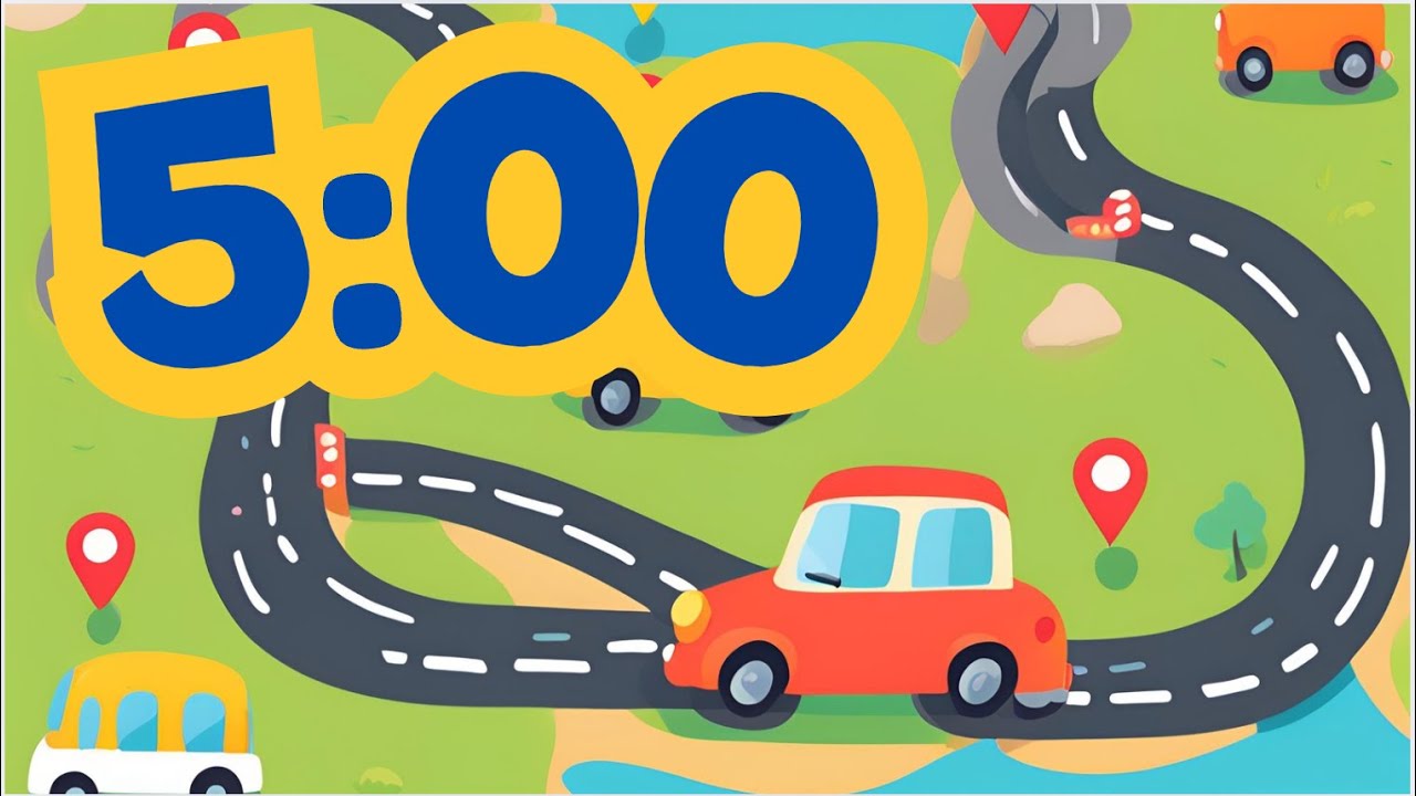 5 Minute Spring Break Road Trip Timer - Fun Countdown for Students ...