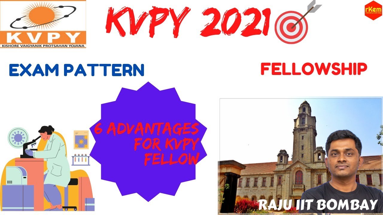 KVPY 2021 || Exam Pattern || 6 Advantages for KVPY Fellows - YouTube