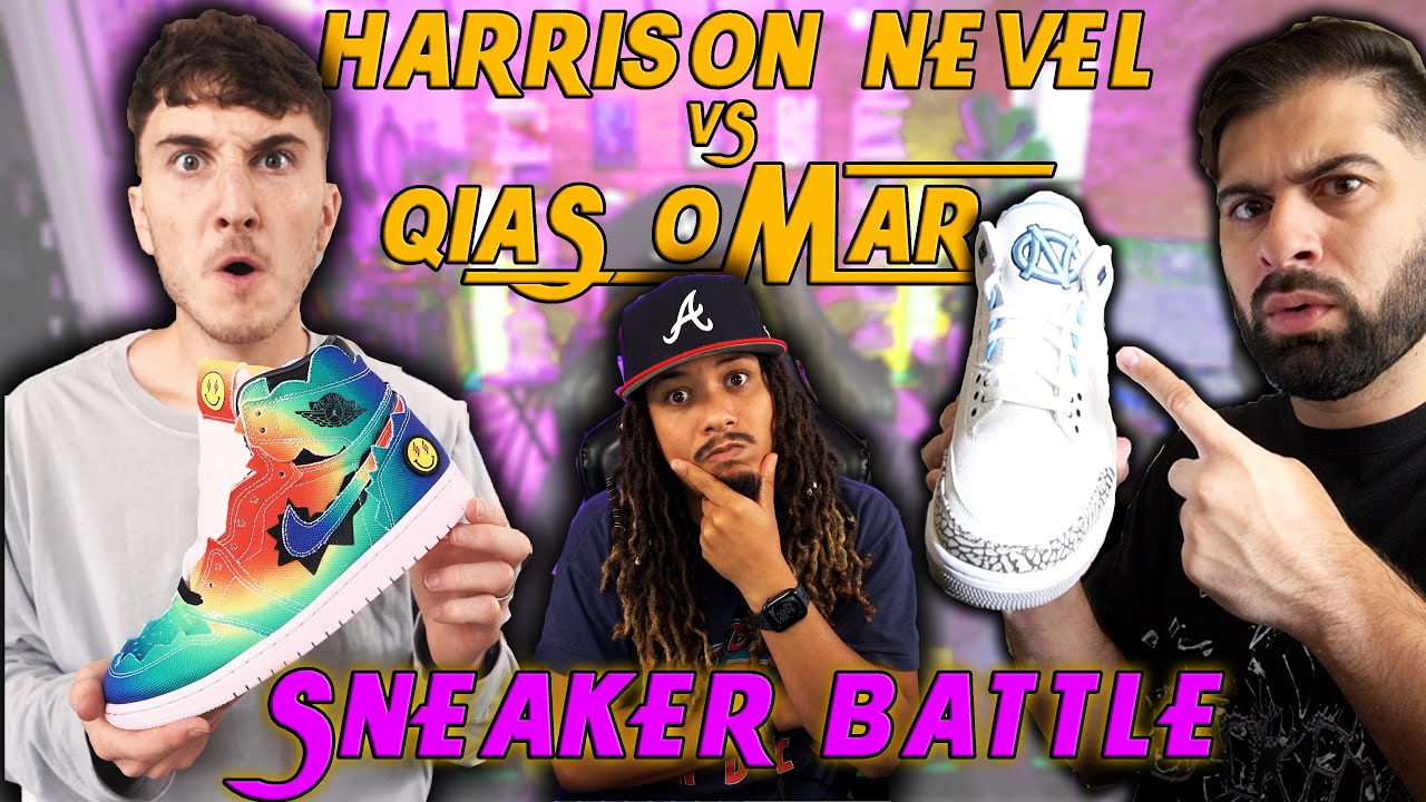 HARRISON NEVEL VS QIAS OMAR SNEAKER BATTLE !!! WHO'S NEXT ?!? 2WILD ...