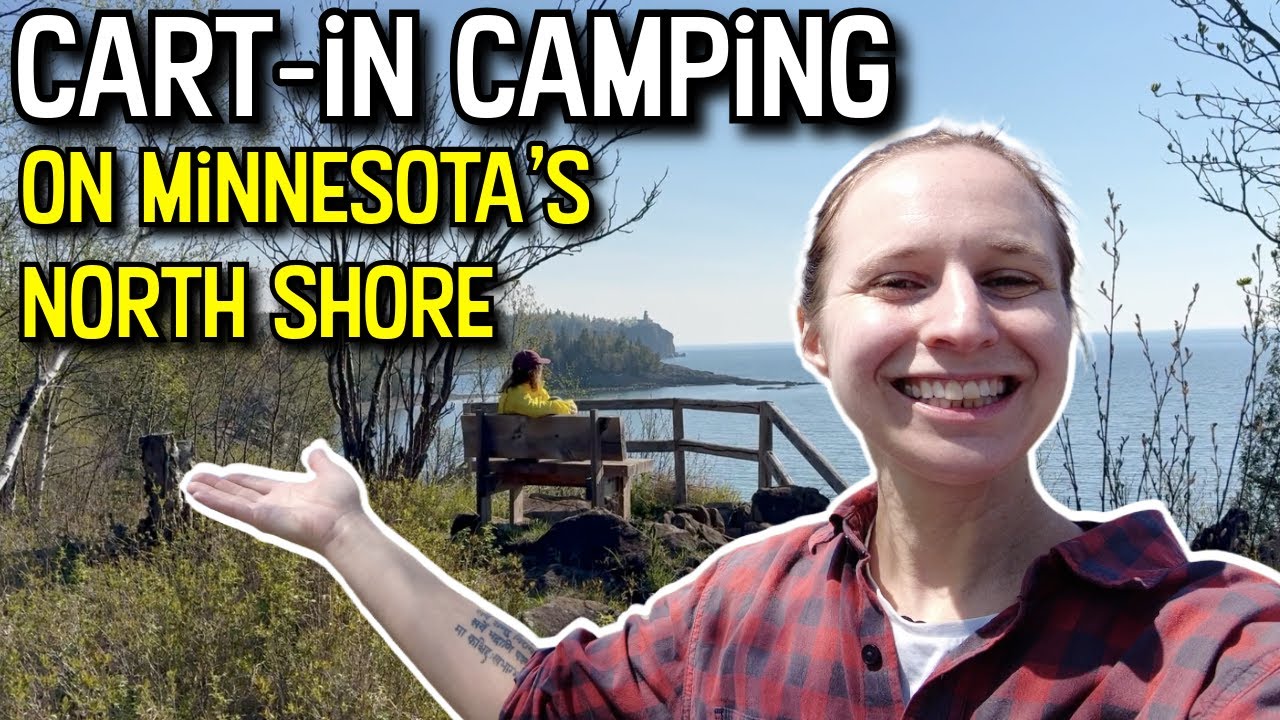 Our FIRST TIME CART-IN CAMPING | SPLIT ROCK LIGHTHOUSE STATE PARK on ...