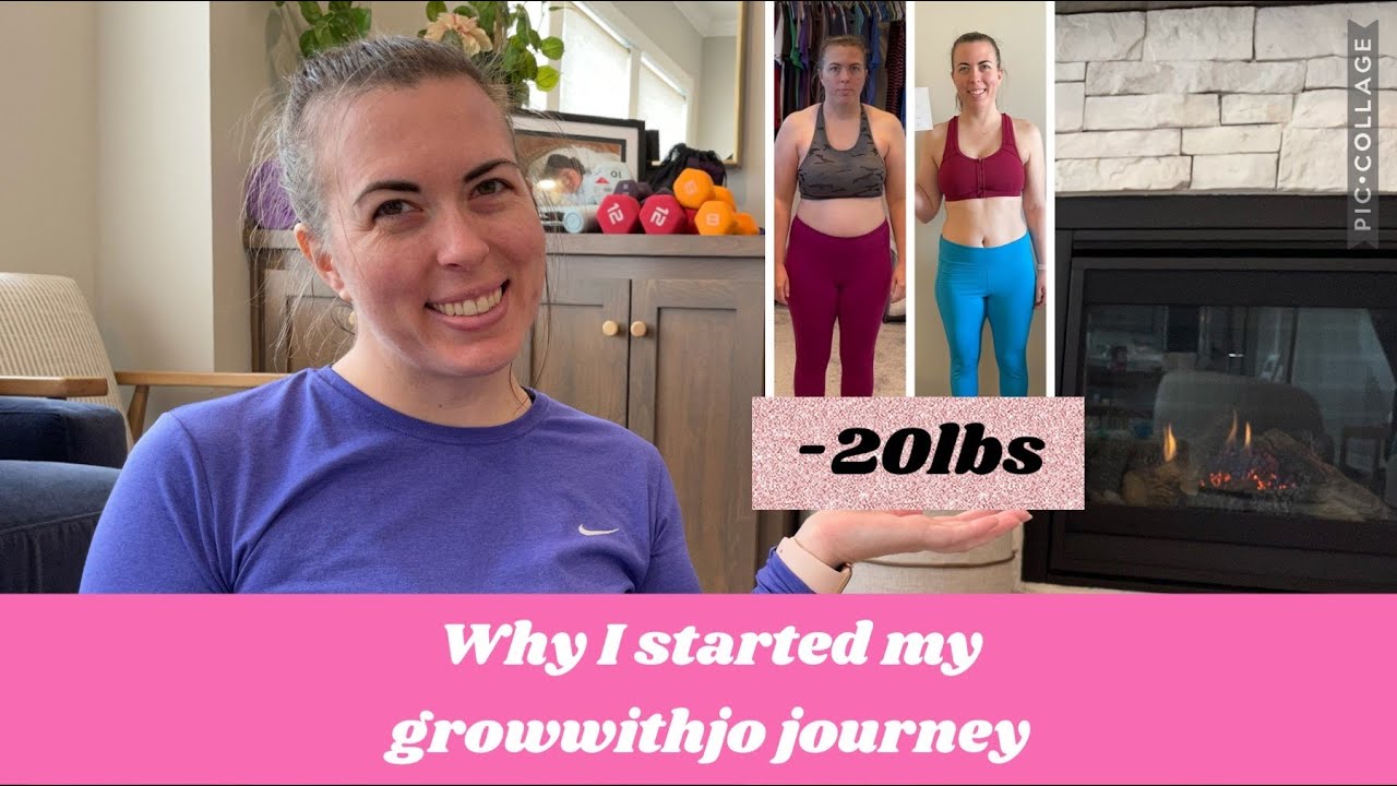 Welcome Video + Why I Started My growwithjo Journey (Down 20lbs so far ...