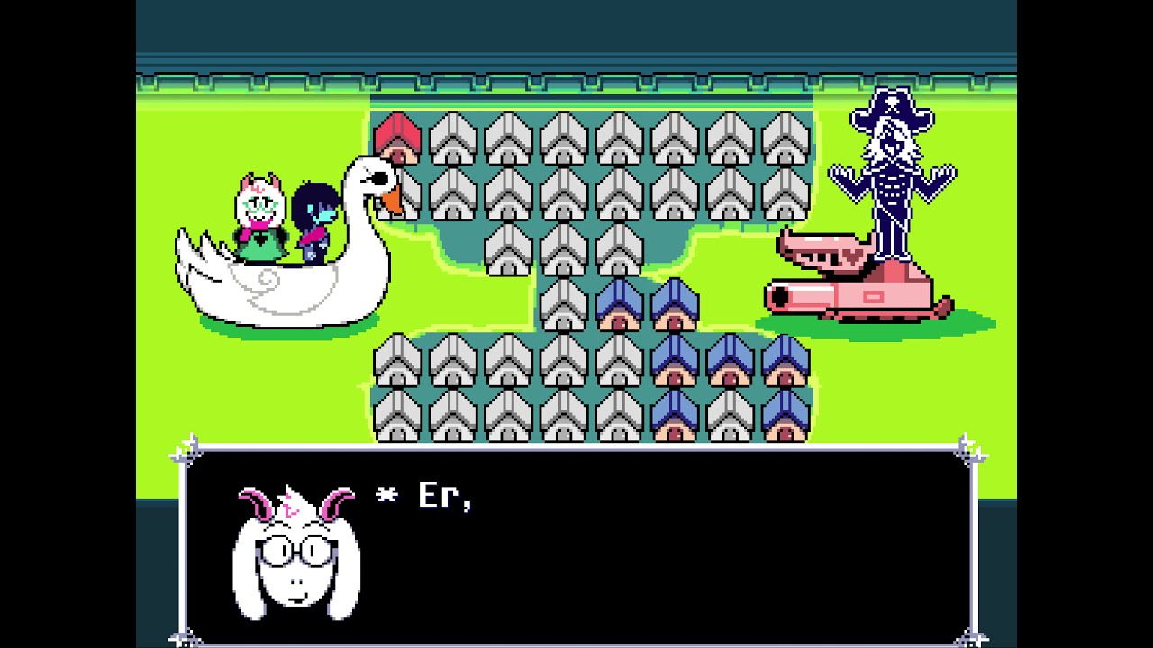 Deltarune Chapter 2 Ralsei date - YouTube