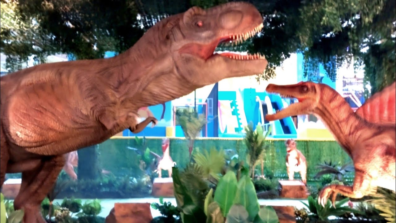 The biggest indoor dino park in Indonesia DinoXscape Lippo Mall ...