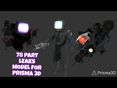 Part 78 model for prisma 3D download link MediaFire #skibiditoilet # ...