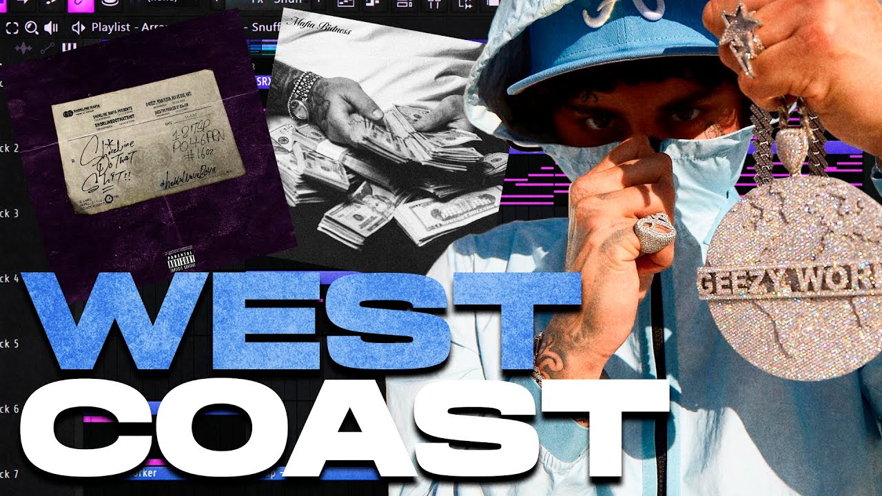 How I Make West Coast Type Beats For Shoreline Mafia - YouTube