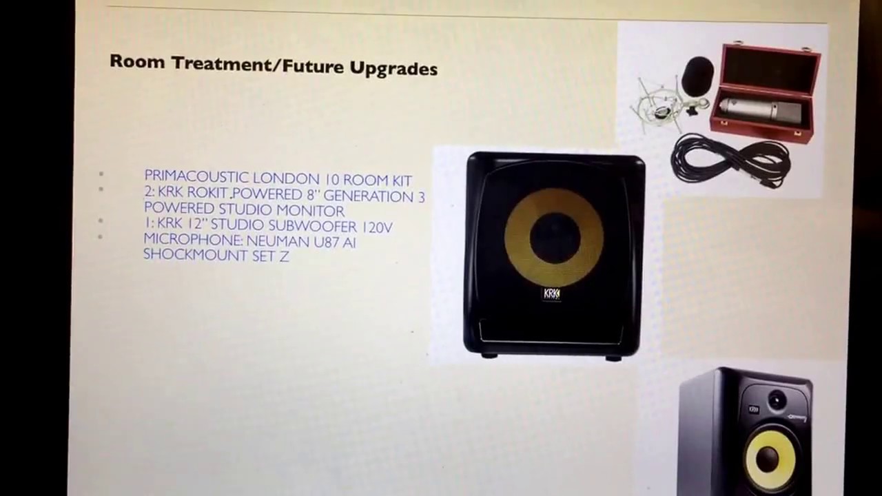 Home Studio Set Up Project - YouTube