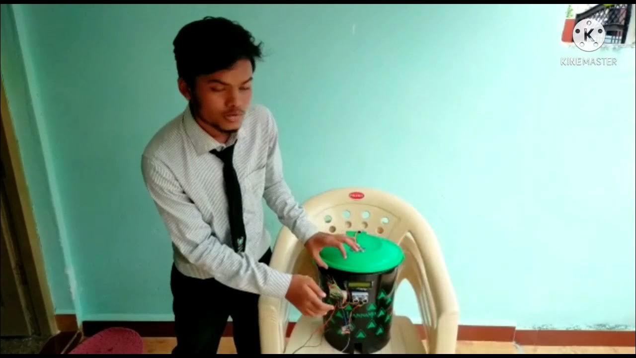 Project Title - GSM Based Smart Dustbin. - YouTube