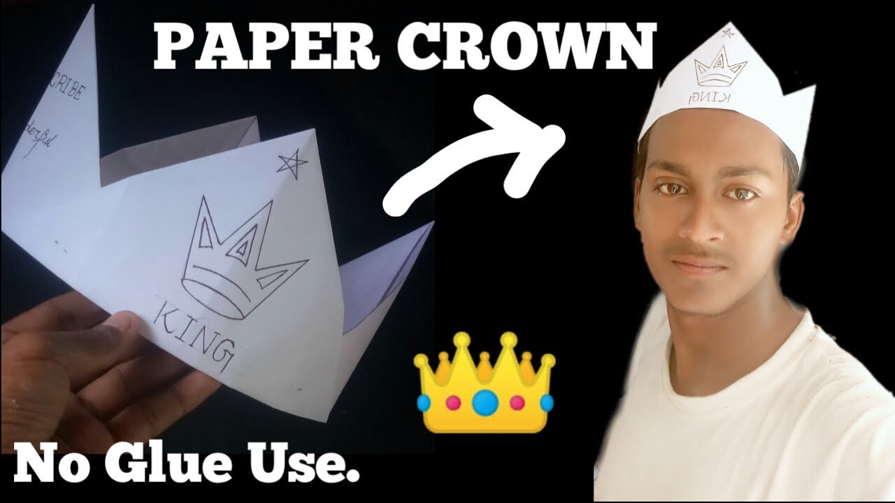 How To Make a Paper Crown For King. Paper Crown. How To Make a Paper ...