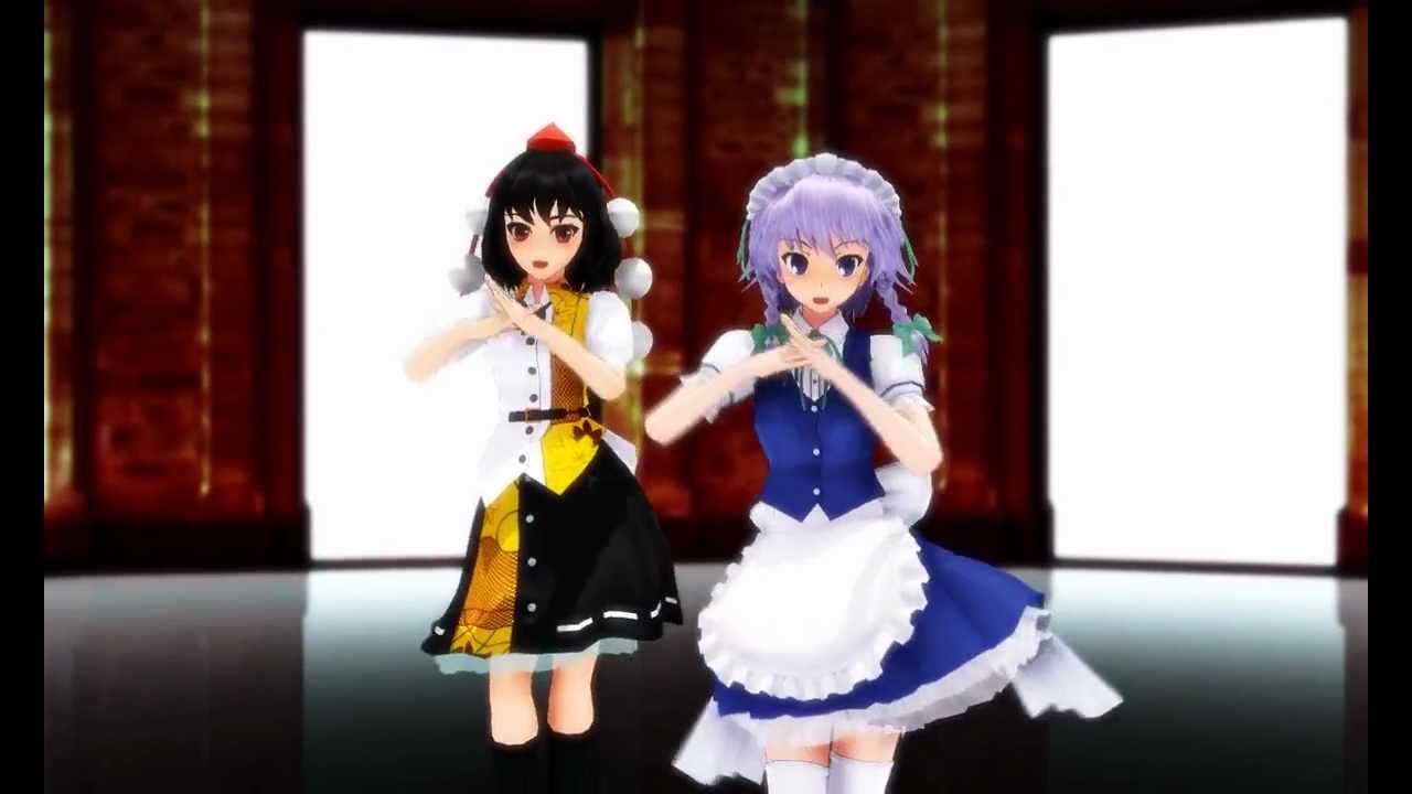 [Touhou MMD] (HD) Nostalogic (Remilia, Sakuya, Aya, Meiling, Patchouli ...