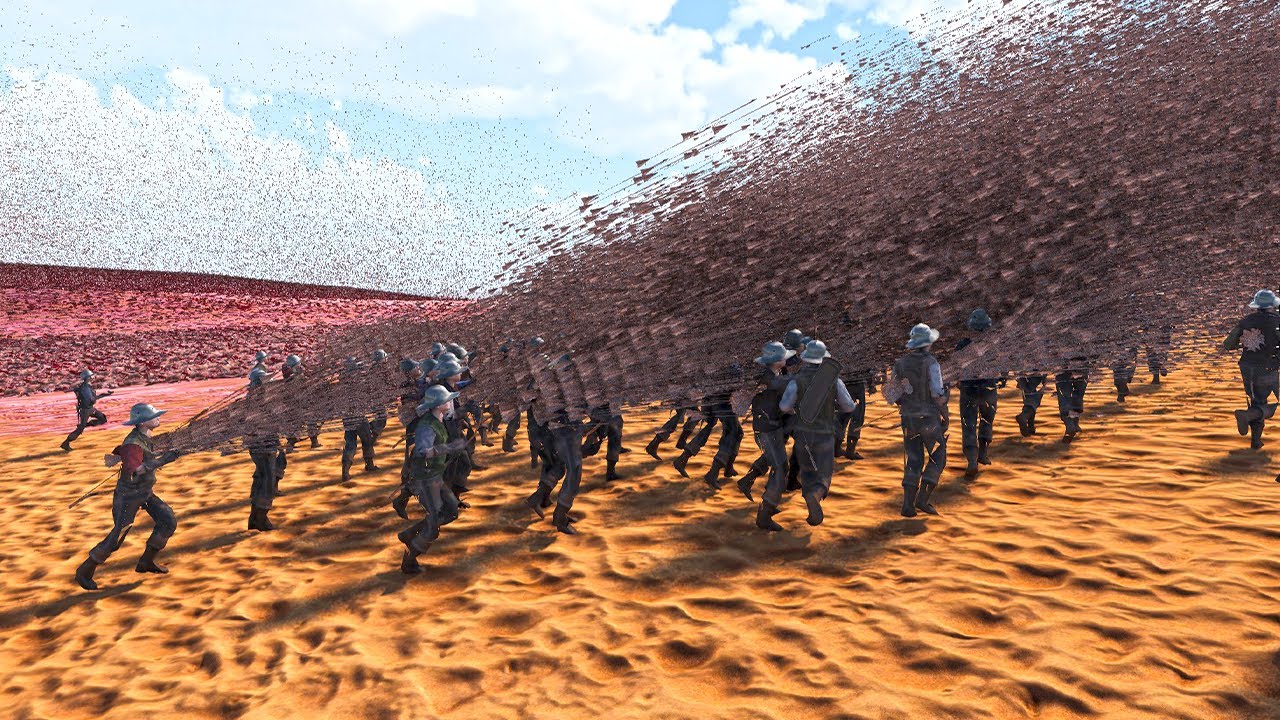 100 FULLAUTO ARCHER AGAINST 3,500,000 MILLION ORC WARRIORS !! ultimate ...