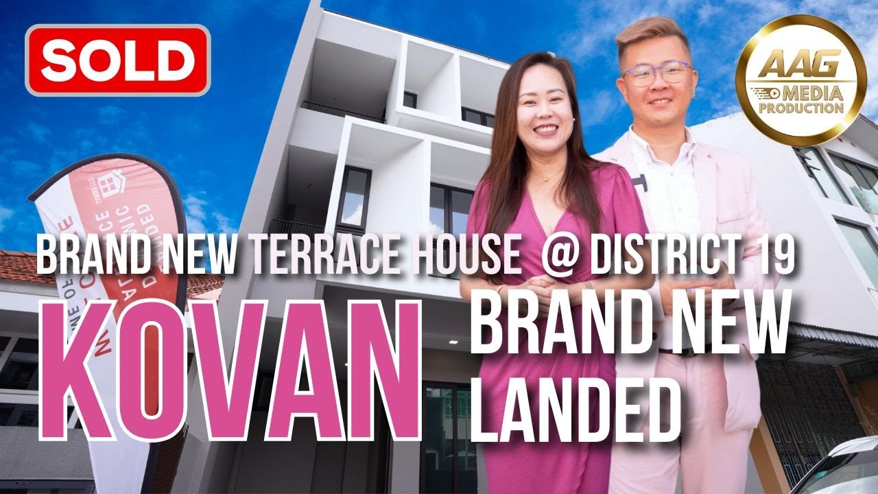 Singapore Landed Property Home Tour | Kovan Estate | Brand New 3.5 ...