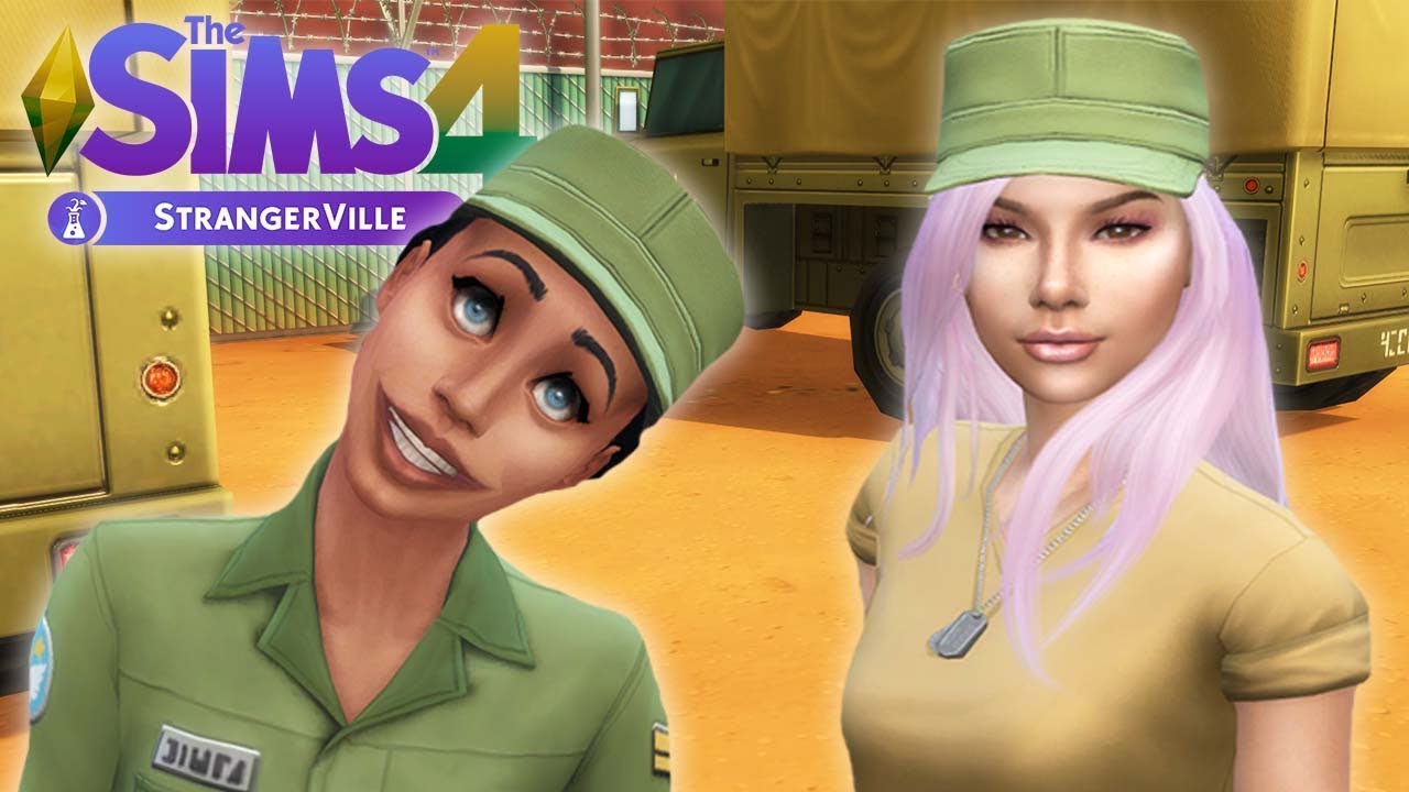 BREAKING INTO THE SECRET LAB | The Sims 4 Strangerville - YouTube