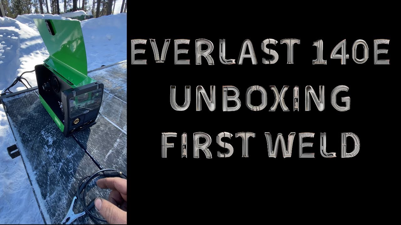 Everlast Cyclone 140E unboxing - YouTube