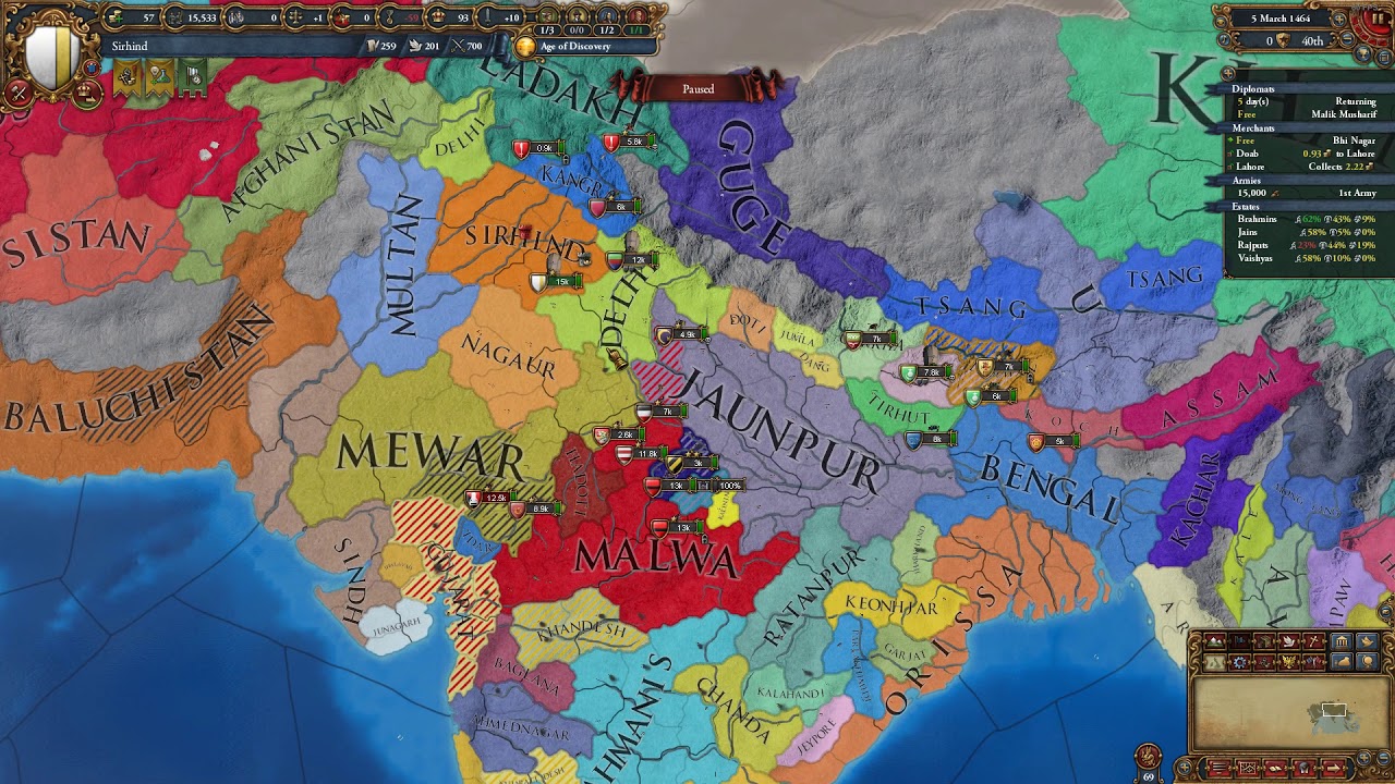 Europa Universalis IV Dharma Sikh Pun Part 2 - YouTube