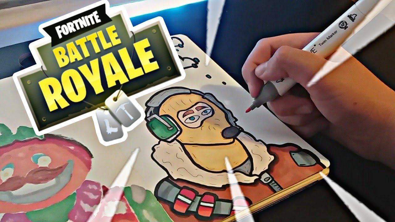 EPIC DRAWING! | Fortnite Battle Royale Illustration - YouTube