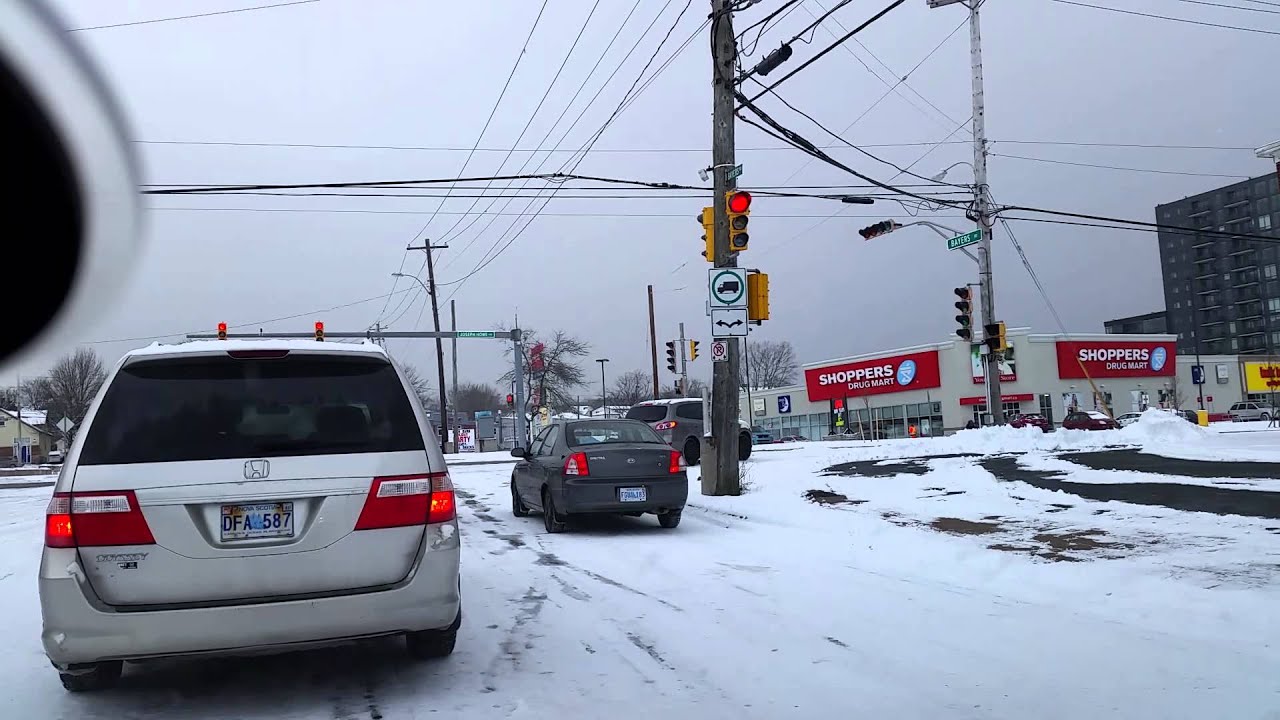 First snow fall in Halifax Jan 1st, 2015 - YouTube