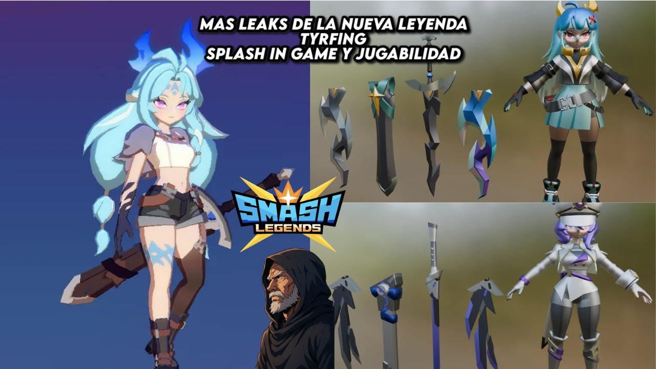 NUEVOS LEAKS DE LA LEYENDA NUEVA TYRFING I LEAKS SMASH LEGENDS - YouTube