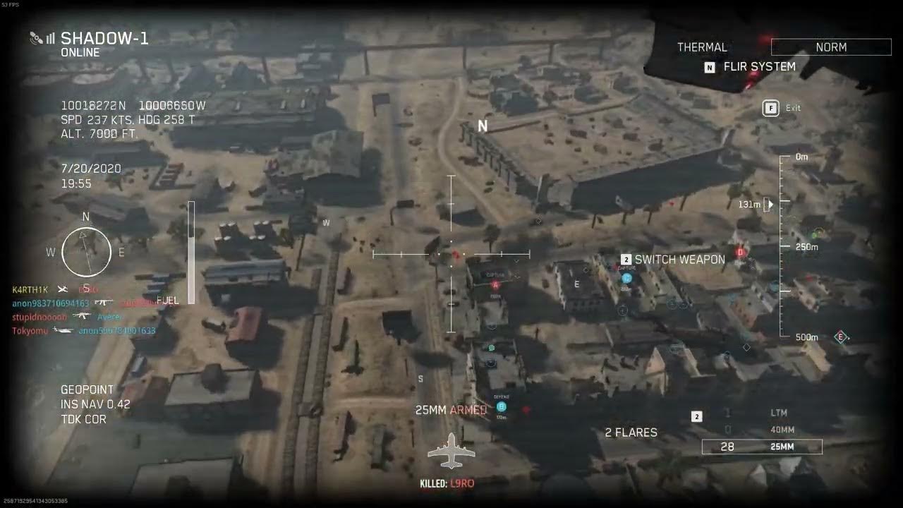 Call Of Duty Modern Warfare 2 Ac130 Youtube
