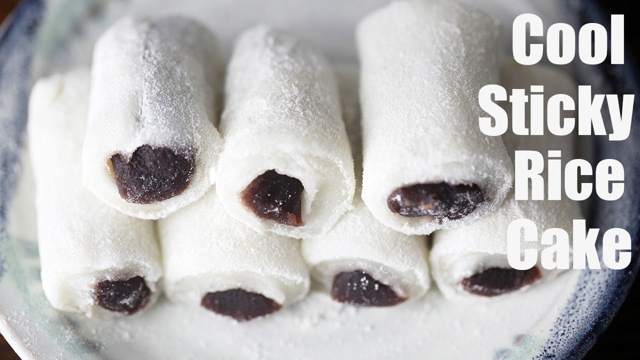 Chinese Cool Sticky Rice Cake (凉糕） - Traditional Chinese Snack - YouTube