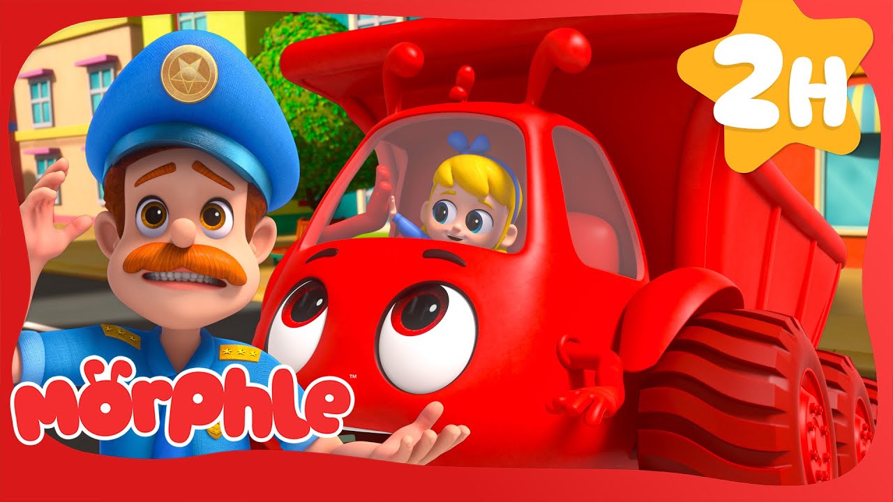 ️Big Red Truck | Morphle and The Magic Pets | Vehicle Videos for Kids ...