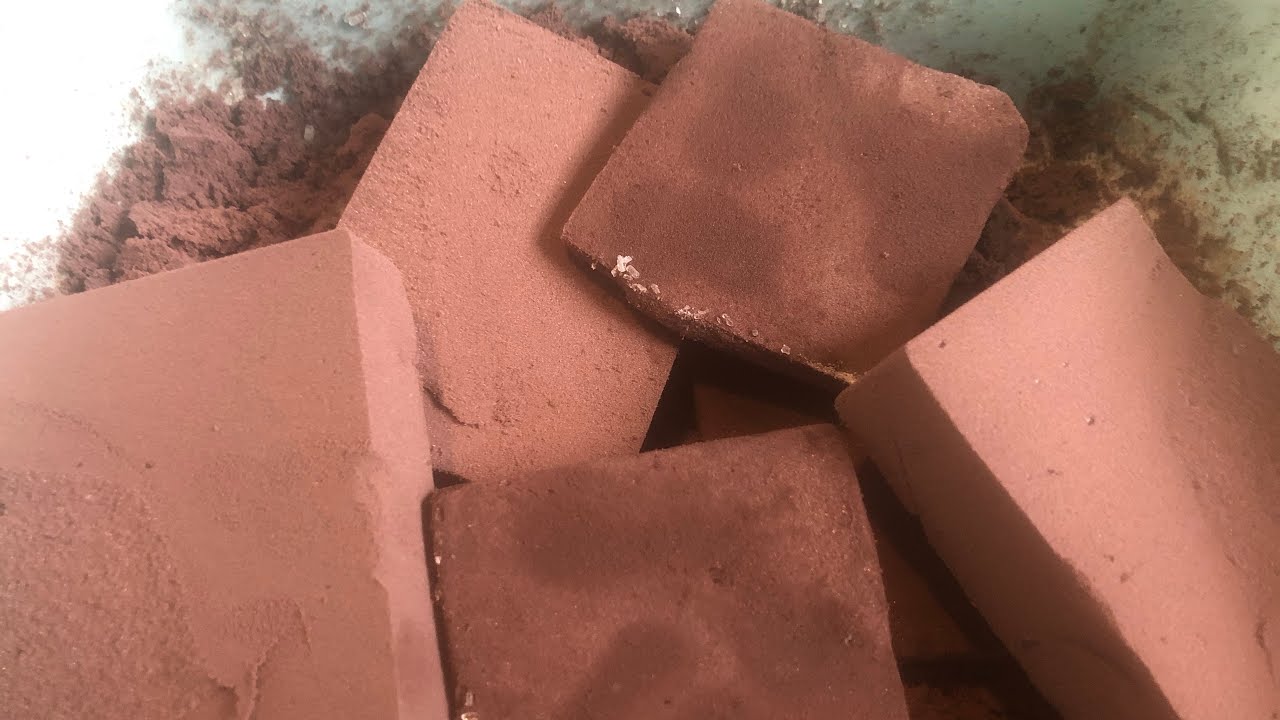Thick Damp Floral Foam Slices - YouTube
