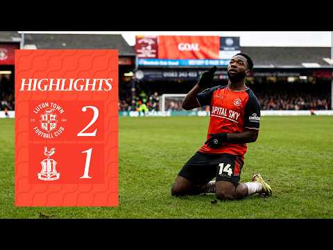 Luton 2-1 Bradford | Highlights