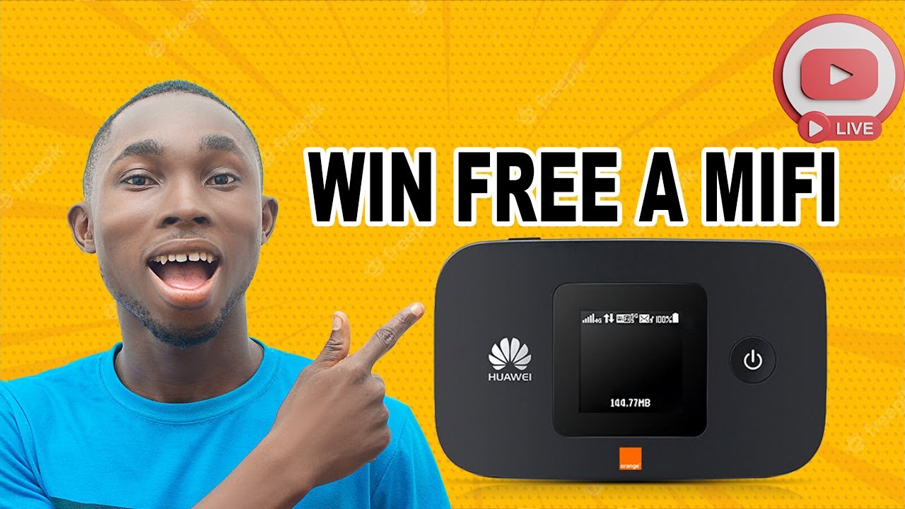 🎉 Win a FREE Mifi - Just Answer 3 Questions - Live on Youtube 🎉 - YouTube