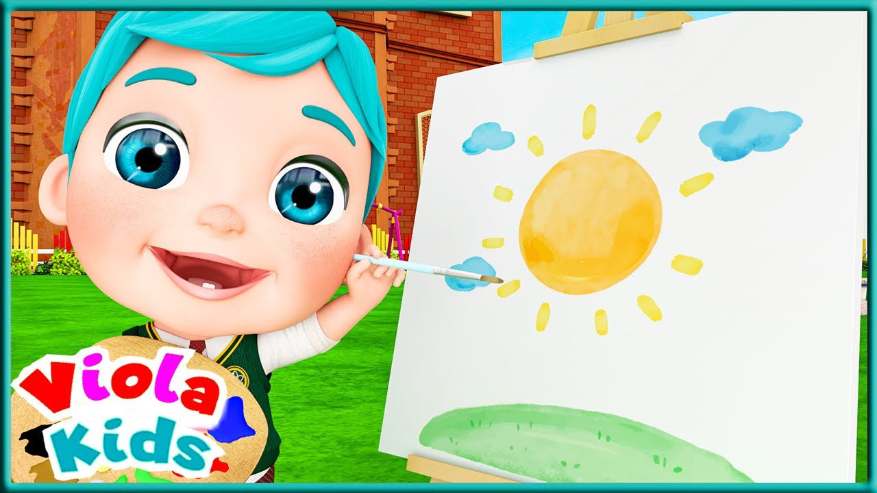 Colors & Shapes for Children to Learn 🔴🟠 - Baby songs - Nursery Rhymes ...