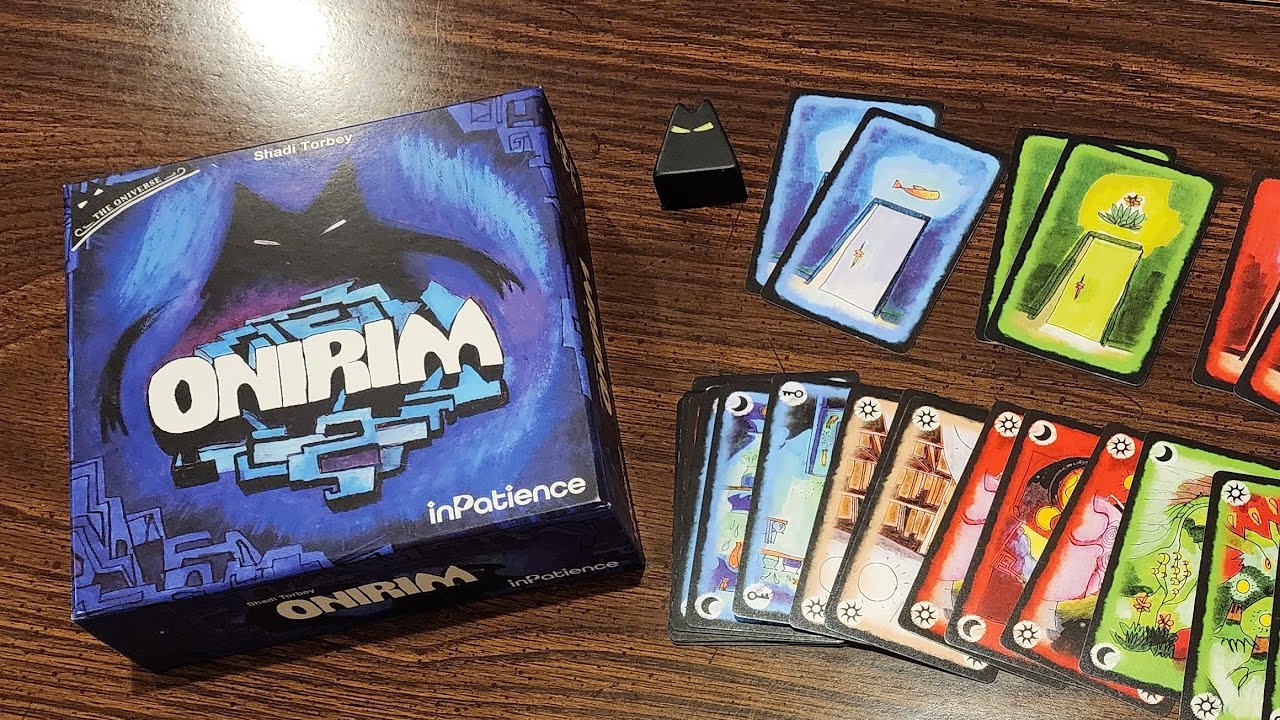 Onirim - Solo Play Through & Review! - YouTube