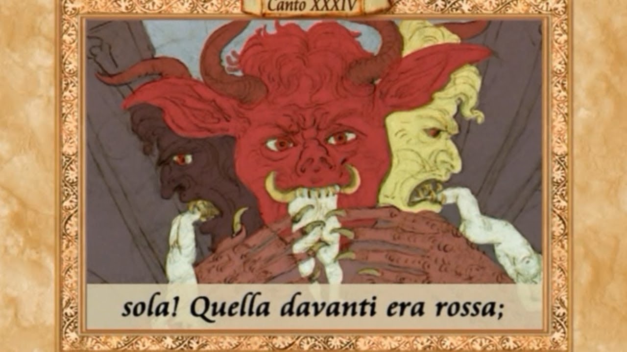La Divina Commedia in PROSA - Inferno, canto XXXIV (34) - YouTube