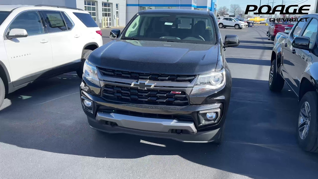 2021 Chevrolet Colorado | Trims and Colors | Poage Chevrolet - YouTube