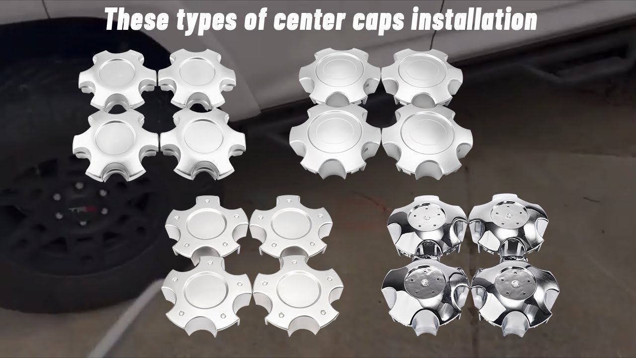 Tacoma TRD Wheel Center Caps Installation - YouTube