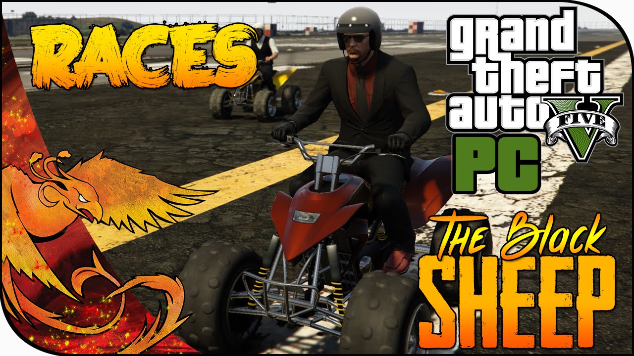 GTA 5 PC Races │ The Black Sheep [GTA 5 PC Funny Moments] - YouTube